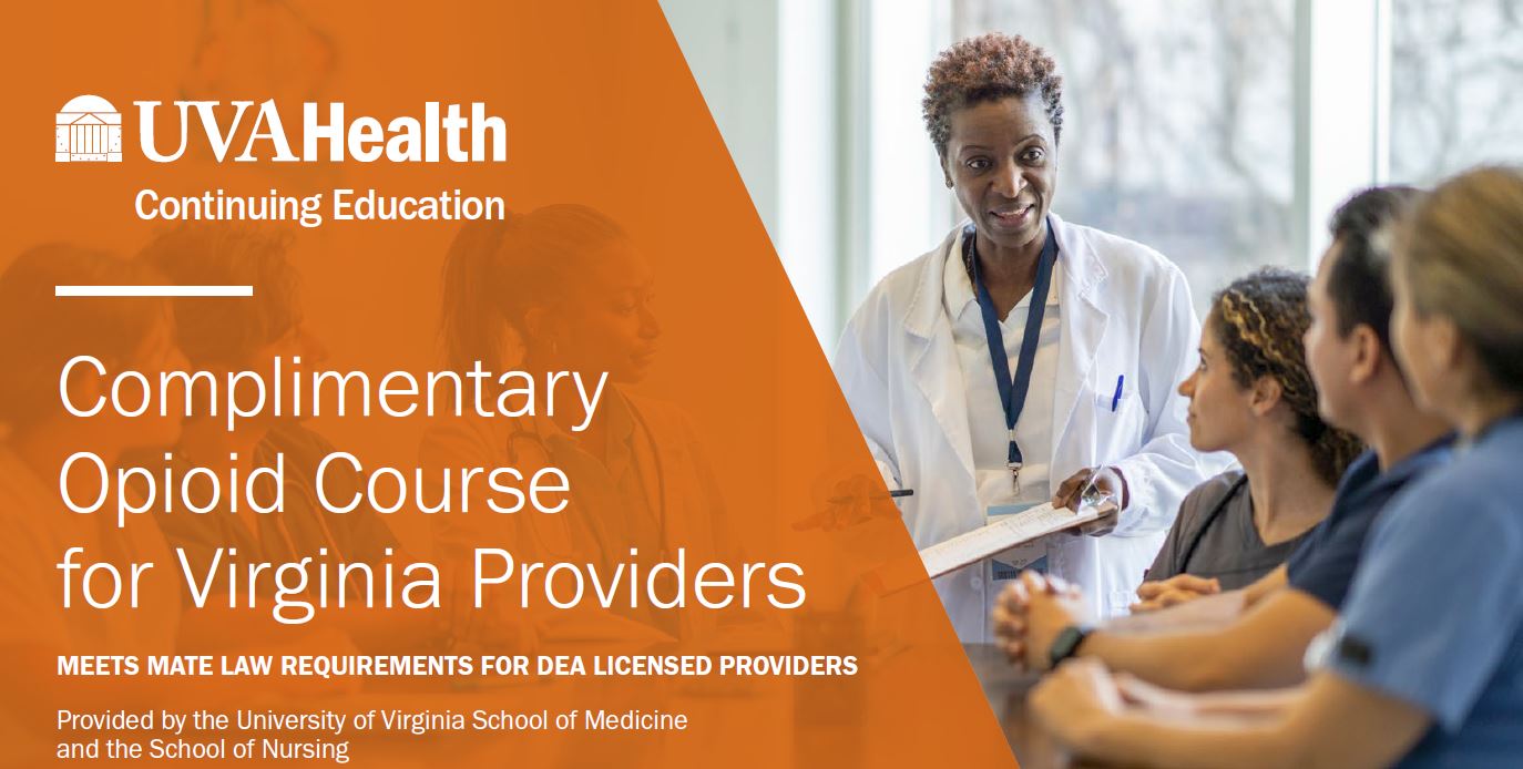 Substance Misuse and Opioid Use Disorders A National Problem - UVA ...